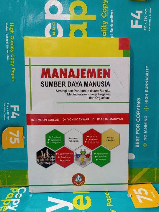 Buku MANAJEMEN SUMBER DAYA MANUSIA. BY. DR. EMRON EDISON | Lazada Indonesia