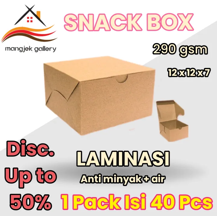 Box Snack dus kemasan makanan | Lazada Indonesia