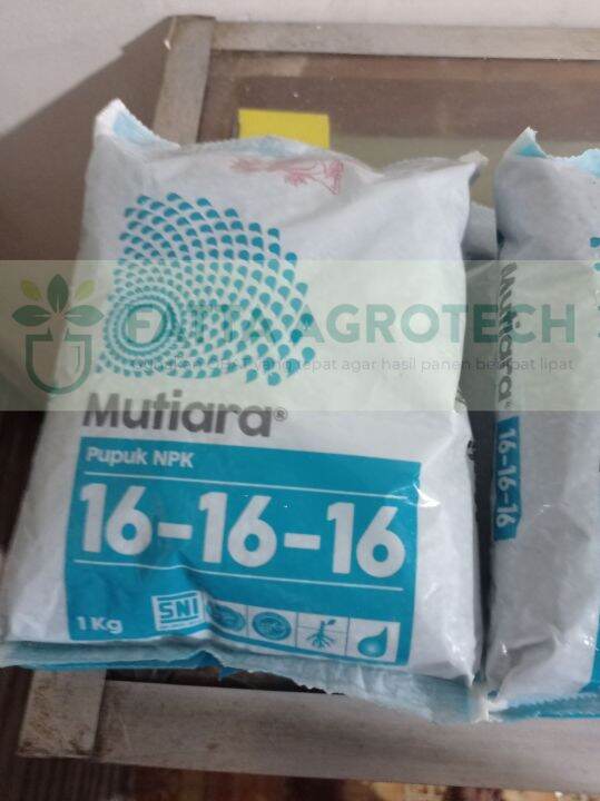Pupuk NPK MUTIARA 16-16-16 1KG | Lazada Indonesia