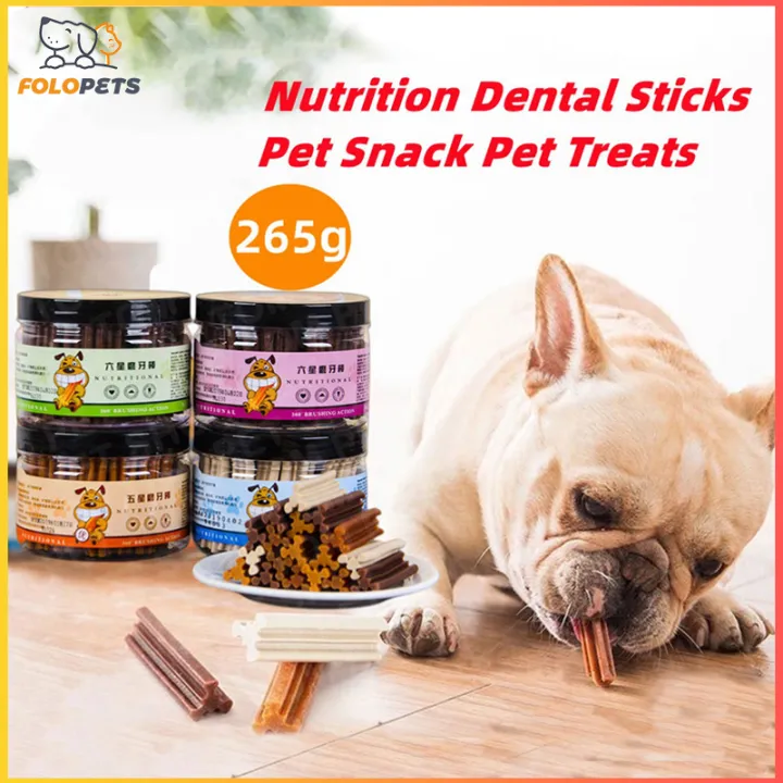【COD】YAHO 265g Dog Dental Sticks Nutritional Dog Treats Dog Snack Train ...
