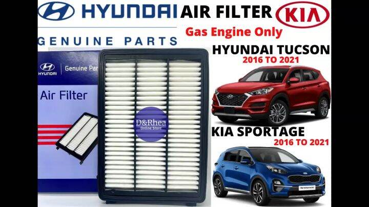 NEW ARRIVAL HYUNDAI AIR FILTER FOR TUCSON 2015 TO 2022 AND KIA SPORTAGE ...