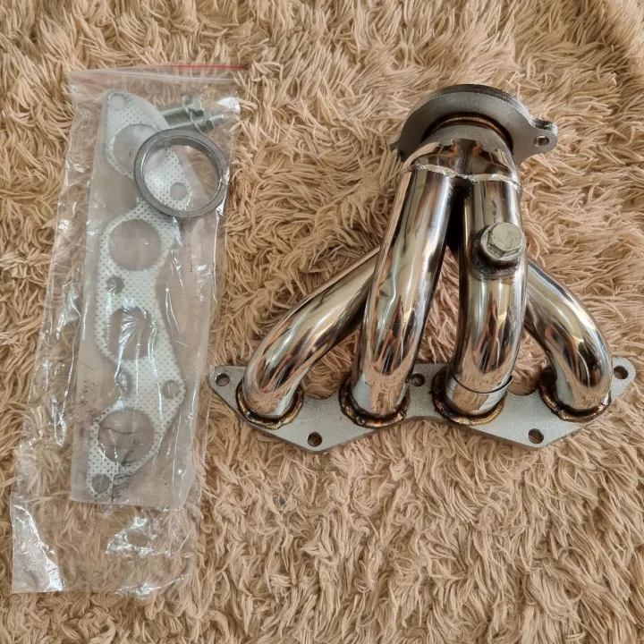 Headers Exhaust Manifold for Honda Civic ES Dimension Vtec3 2001-2005 ...