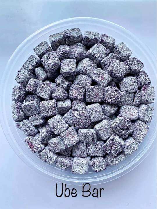Ube bars bit size biscuit in a big tub 2000ml | Lazada PH