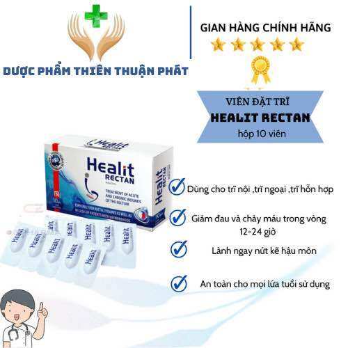[CHÍNH HÃNG] - healit rectan VIÊN ĐẶT HẬU MÔN, ĐẠI TRỰC TRÀNG HEALIT ...