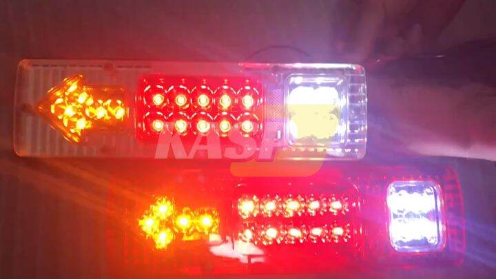 Car Truck Lorry Brake Led Light Indicator Lights Stop Turn Rear Tail ...