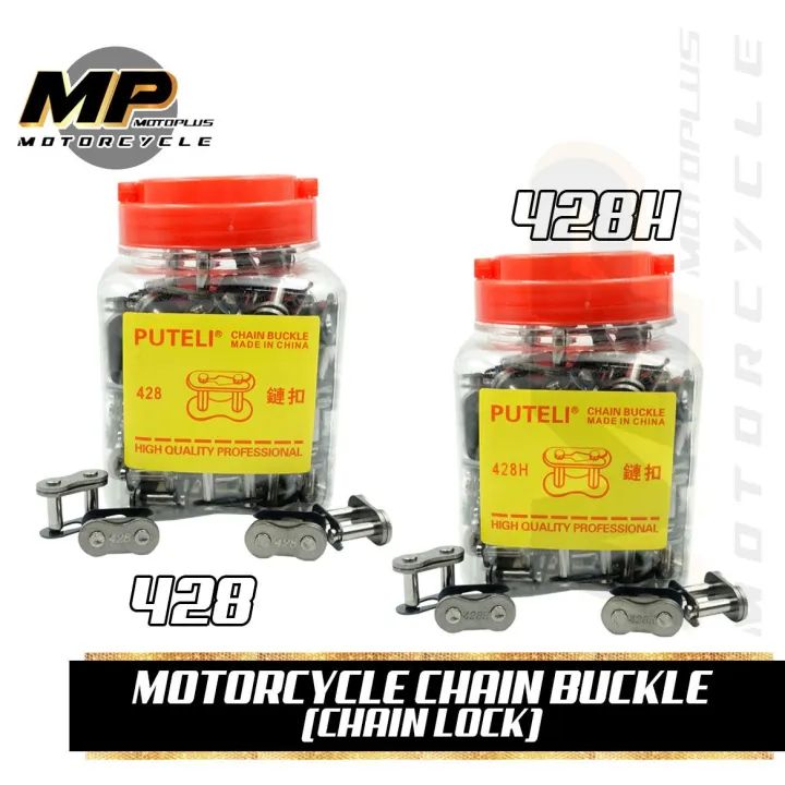 MOTORCYCLE CHAIN BUCKLE ( 428/ 428H) - MOTOPLUS | Lazada PH