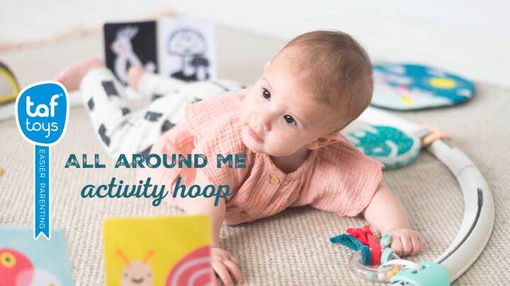 Taf Toys เพลยิมเด็กอ่อน All around me activity hoop ของเล่น เด็ก เสริม ...