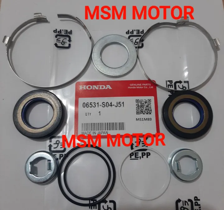SEAL POWER STEERING KIT REK STIR BAWAH LOW HONDA CITY Z JAPAN 06531-S04-J51 | Lazada Indonesia