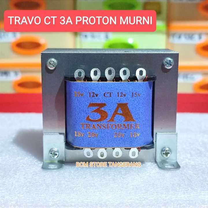 PROTON TRAVO 3A CT TRAFO MURNI 3 A CT | Lazada Indonesia