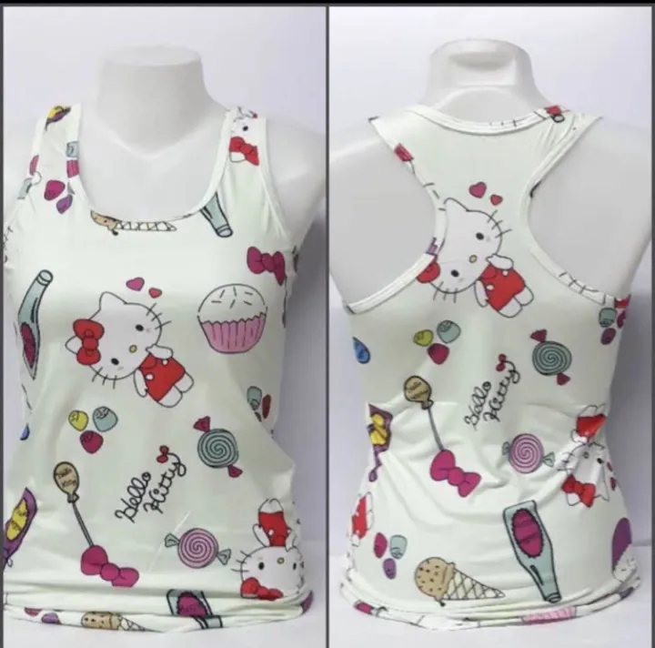 Korean Cute Character Sando Sleeveless HK | Lazada PH