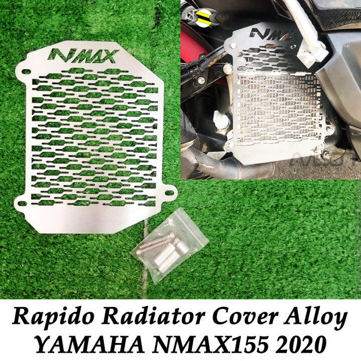 Yamaha Nmax 2020 Radiator Cover Silver | Lazada
