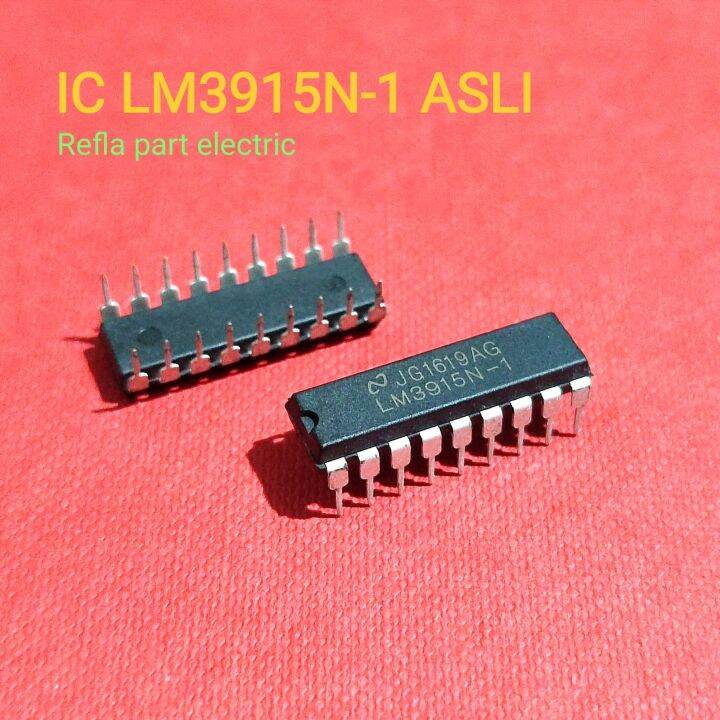 IC LM3915 DIP-18 Logaritmis LED Display Driver LM3915N-1 DIP-18 ...