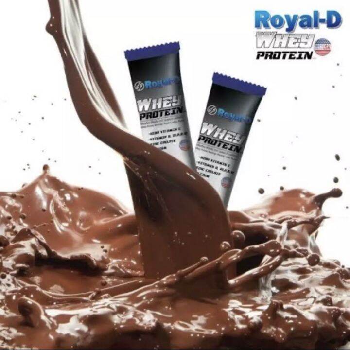 Whey Protein Royal-D โปรตีนนำเข้าจากอเมริกา (2กล่อง เลือกของแถม ...