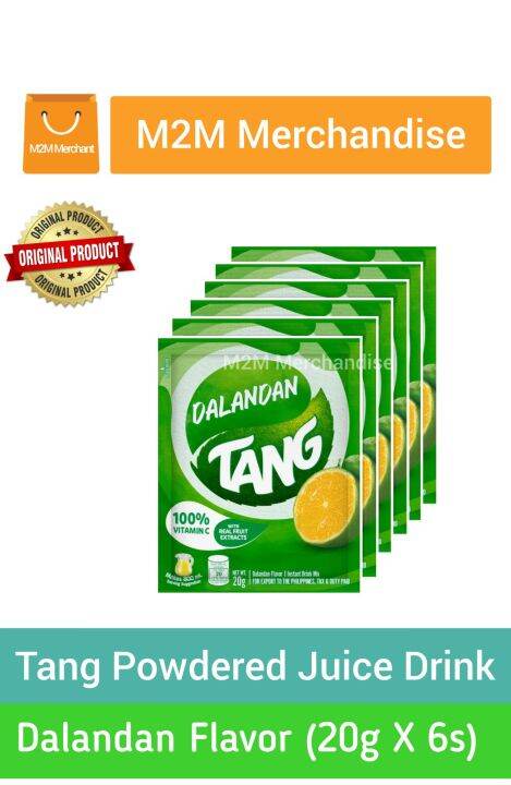 TANG DALANDAN FLAVOR POWDERED JUICE DRINK (20g X 6s) | Lazada PH