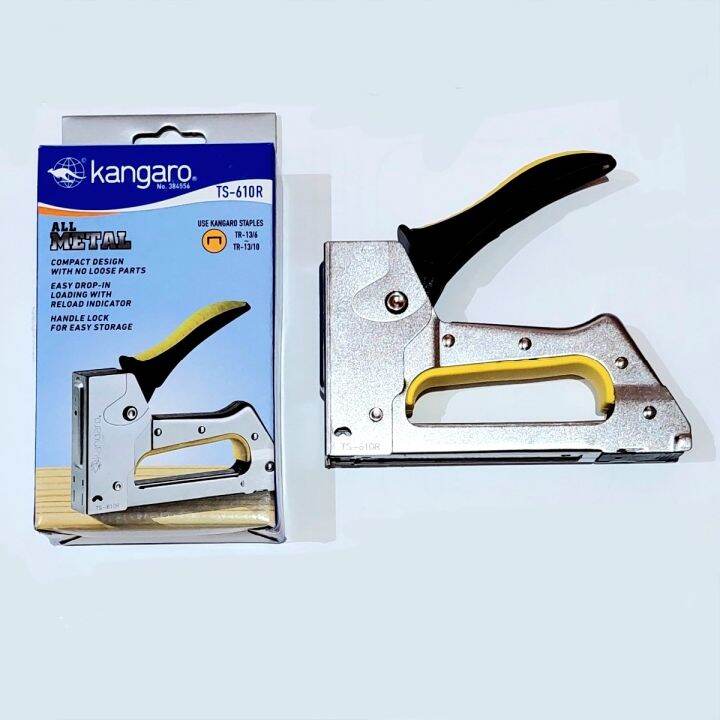 Stapler Tembak Gun Tacker Kangaro TS-610R | Lazada Indonesia