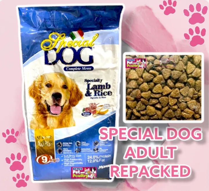 SPECIAL DOG ADULT LAMB & RICE KILO DOG FOOD KG REPACKED | Lazada PH