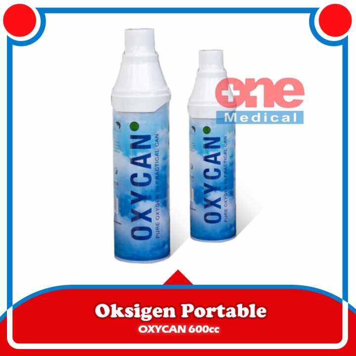 Oxycan Oksigen Portable 600cc | Lazada Indonesia