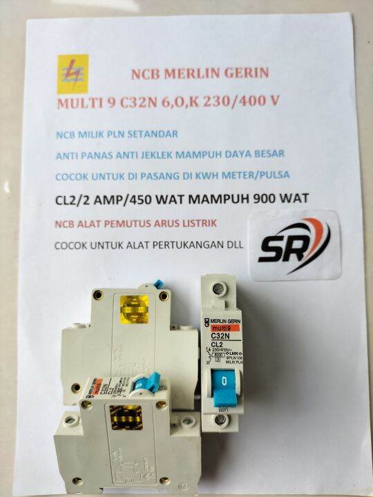 NCB CL2 Merlin standar PLN (harga satuan) anti jeklek mampuh daya besar | Lazada Indonesia