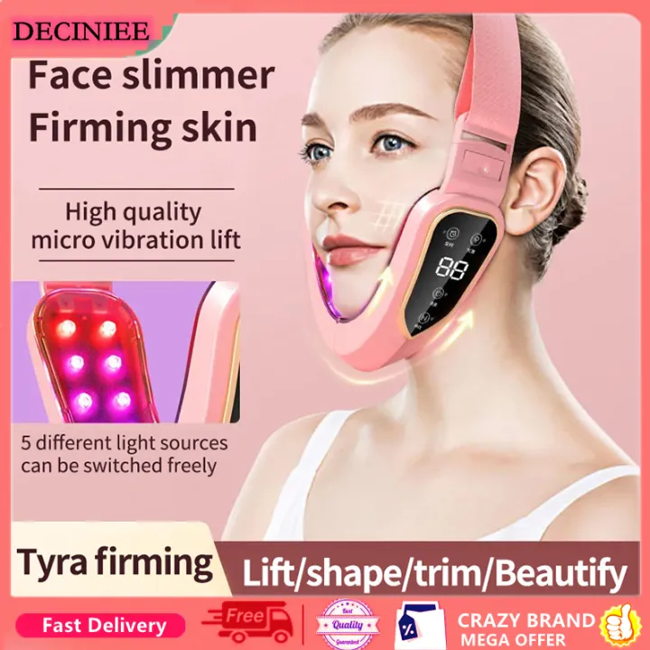Facial Lifting Device LED Photon Therapy Facial Slimming Massager ...