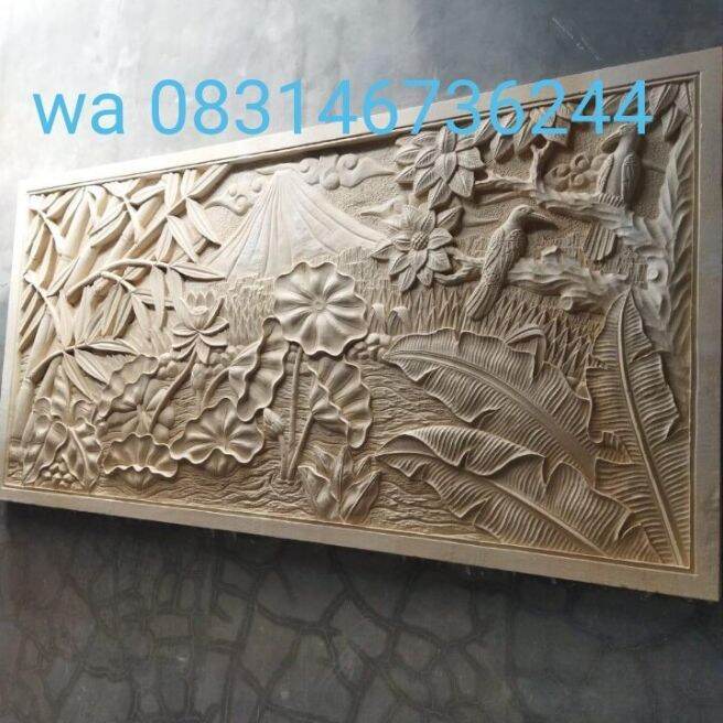 relief batu alam pemandangan | Lazada Indonesia