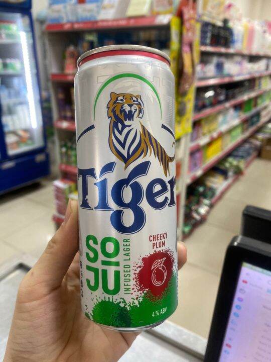 Tiger Soju Infused Lager Wonder Melon/ Cheeky Plum vị mận/vị dưa lưới ...