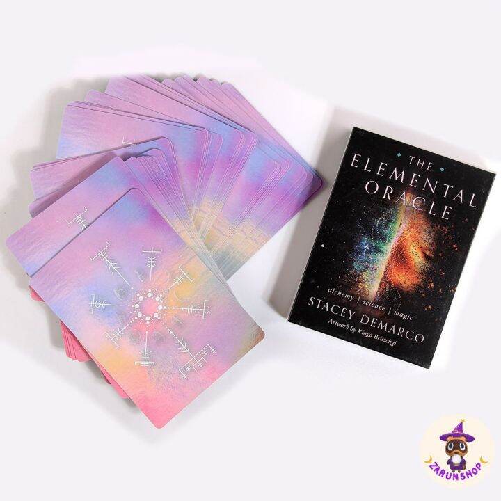 ไพ่ออราเคิล (พร้อมส่ง🇹🇭) 𝙏𝙝𝙚 𝙀𝙡𝙚𝙢𝙚𝙣𝙩𝙖𝙡 𝙊𝙧𝙖𝙘𝙡𝙚 ไพ่ออราเคิลนิยมอ่านคู่ไพ่ ...