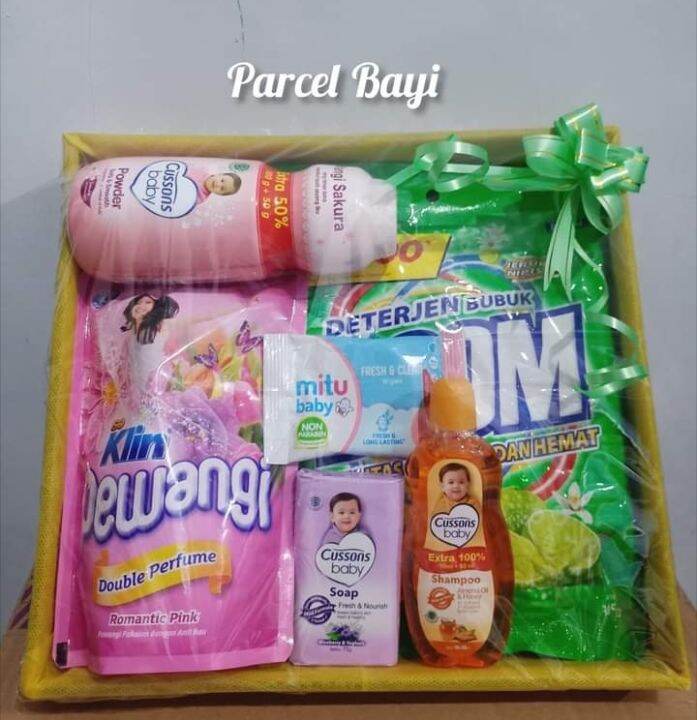 PARCEL BAYI NEWBORN PAKET BAYI BALITA ANAK BARU LAHIR BINGKISAN PARCEL ...