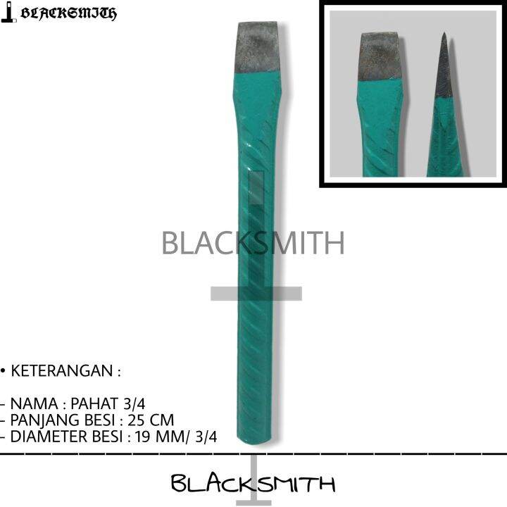 Pahat betel 19mm panjang 25cm baja asli full besi uril sipuhan - Pahat ...