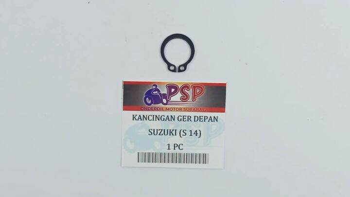 Kancingan Gear Depan SUZUKI S.14 (PSP) - Snap Ring Klem Kancing Plat ... Kancingan Gear Depan SUZUKI S.14 (PSP) - Snap Ring Klem Kancing Plat ...