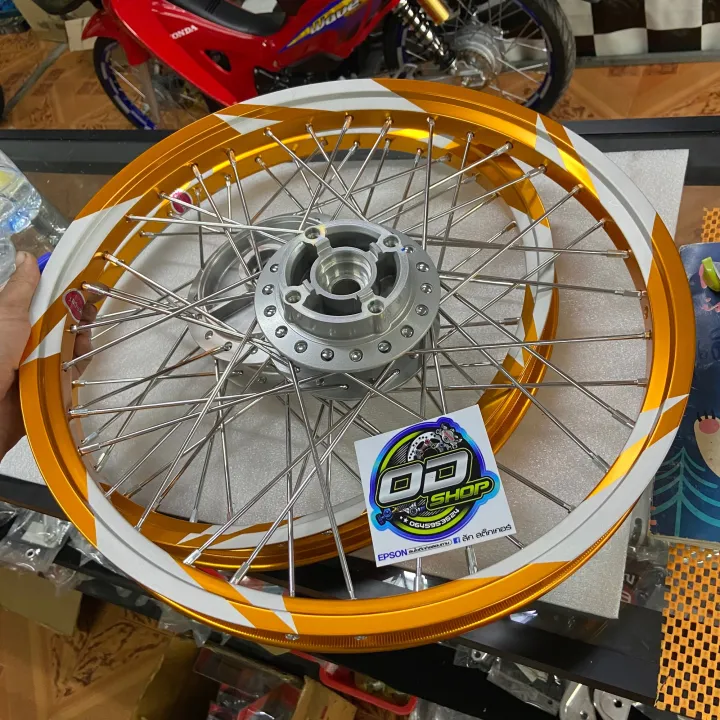 ชุดล้อAkront สายฟ้า&หมากรุก พร้อมดุมหน้าหลัง ขึ้นซี่เรียบร้อย จะไห้สาน ...