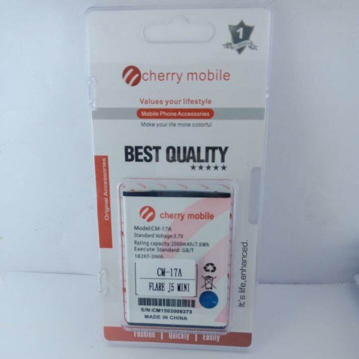 Cherry mobile battery CM17A for flare j5mini | Lazada PH
