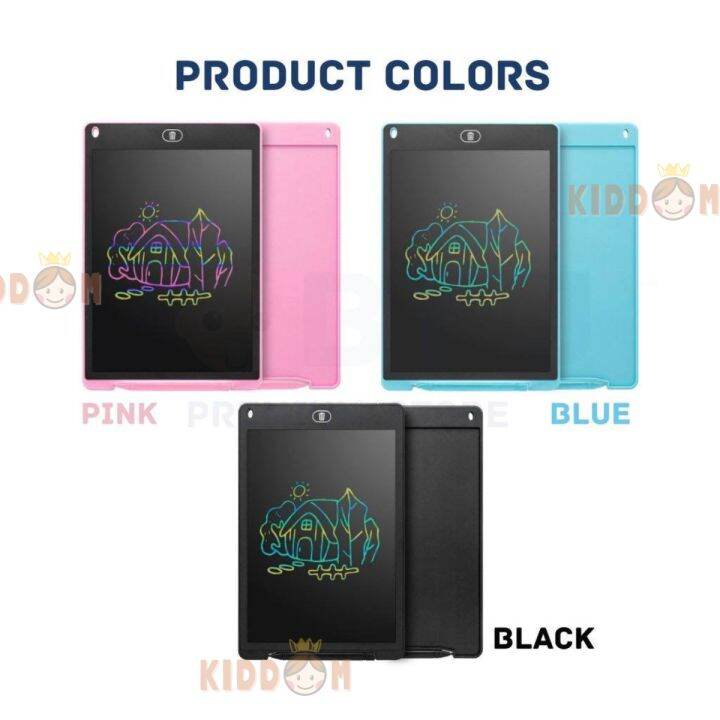 KIDDOM Pad Lukis Budak LCD Writing Tablet Drawing Tablet Kids Multi ...