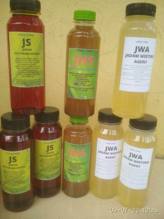 PAKETAN PRODUK JADAM JS JWA DAN JHS (JADAM HERBAL SOLUTION JADAM ...