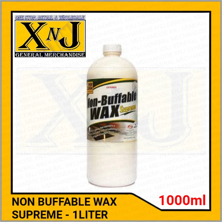 NON BUFFABLE WAX SUPREME - LITER SIZE | Lazada PH