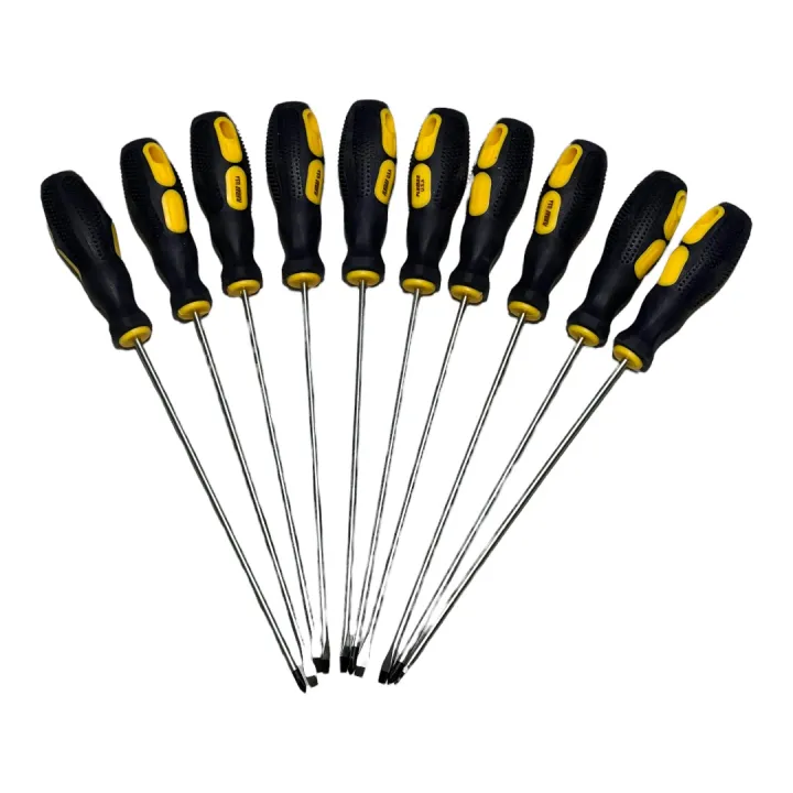 Philips Flat Screwdriver Mini Screw Driver Long 9 inches Flyman USA ...