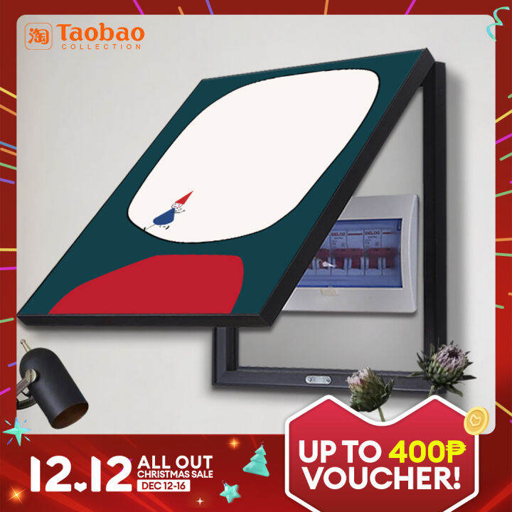 Meter Box Decorative Painting Abstract Creative Distribution Box Hiding ...