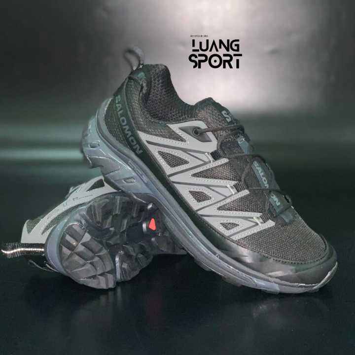 Sepatu Running Tracking Pria dan Wanita Salomon XT-6 Expanse Black ...