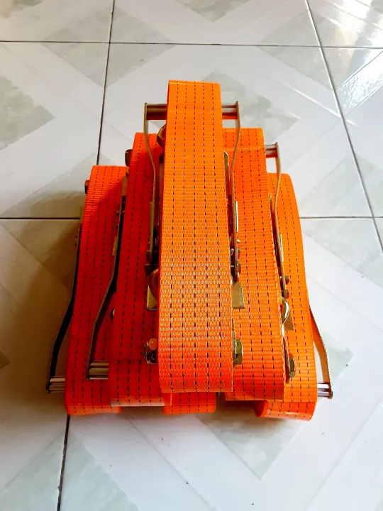 trek belt tali krek rachet tie down lebar 5 cm 6 meter | Lazada Indonesia