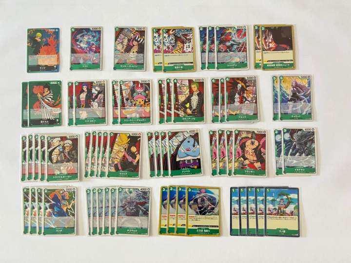 OP02 Playset Green One Piece Trading Card Game OP02 Box | Lazada