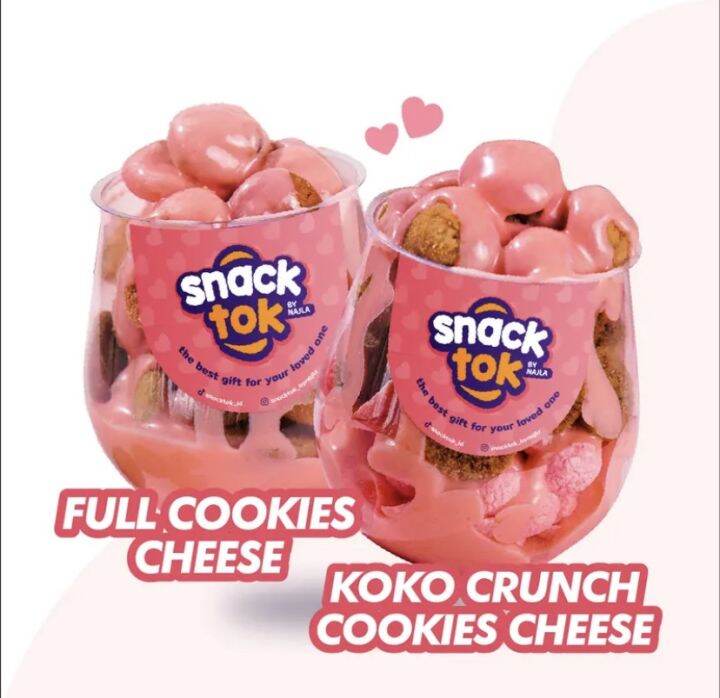 Snack tok pinky cheese bittersweet by najla | Lazada Indonesia
