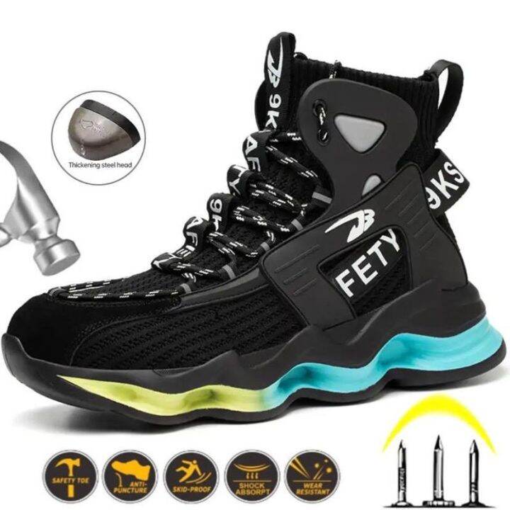 Sepatu Safety Terbaik Sneakers Ringan JBS 7911 Ujung Baja Anti Tusukan ...