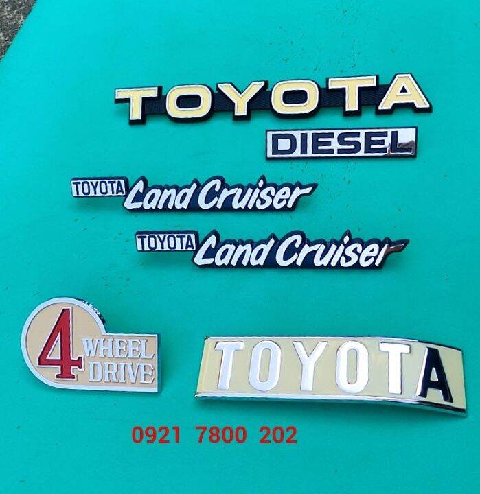 fj40 bj40 emblems land cruiser fj45 bj45 40 series Lc40 | Lazada PH