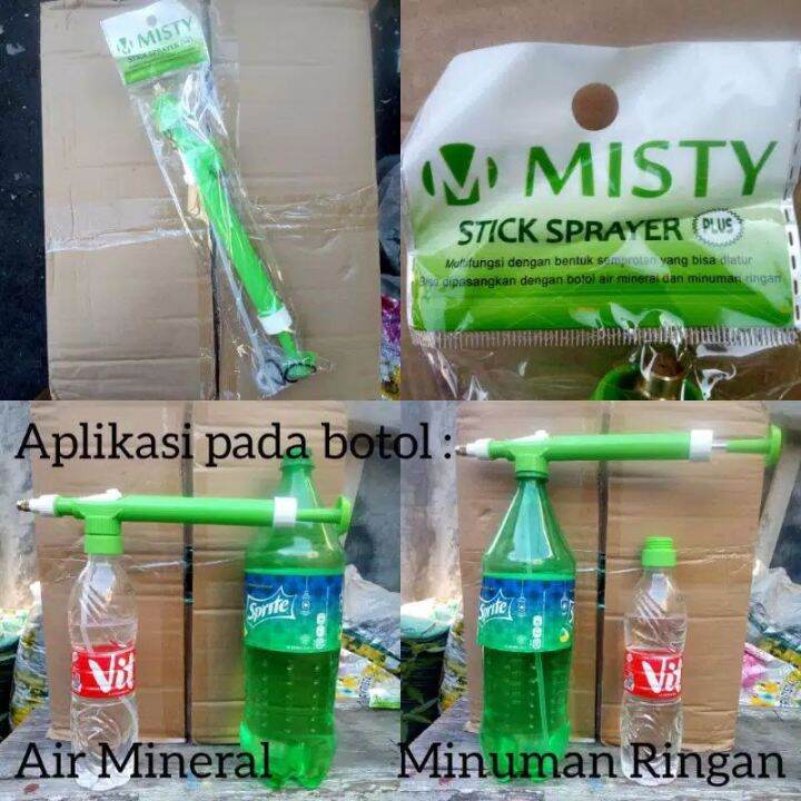 Semprotan Sprayer Merk Misty Cocok Untuk Segala macam Botol | Lazada ...