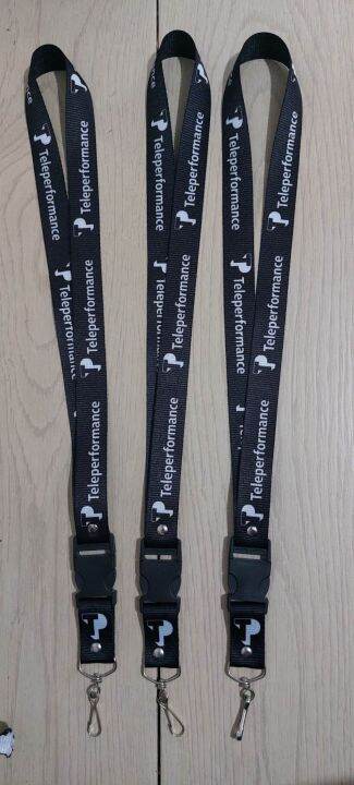 TELEPERFORMANCE ID LACE LANYARD/BLACK | Lazada PH