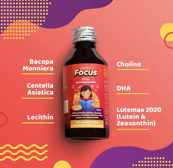 FOCUS Syrup 50ml caramel Flavour | Lazada