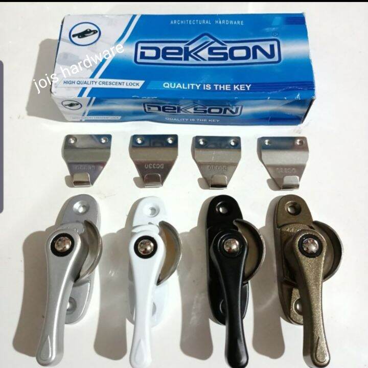 Rambuncis Jendela Alumanium Dekson CL 330 NA - Cresent Lock Dekson ...