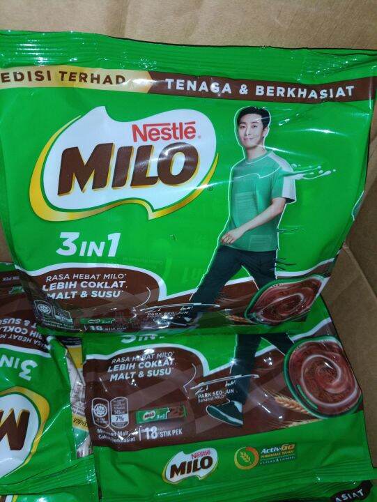 Milo stick 3in1 Malaysia isi 18 pcs Halal | Lazada Indonesia