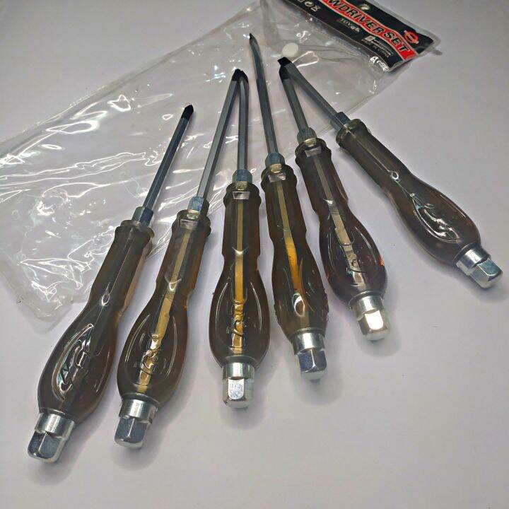 Obeng ketok getok 1 set serbaguna isi 6 kuat kokoh setara tekiro Obeng ...