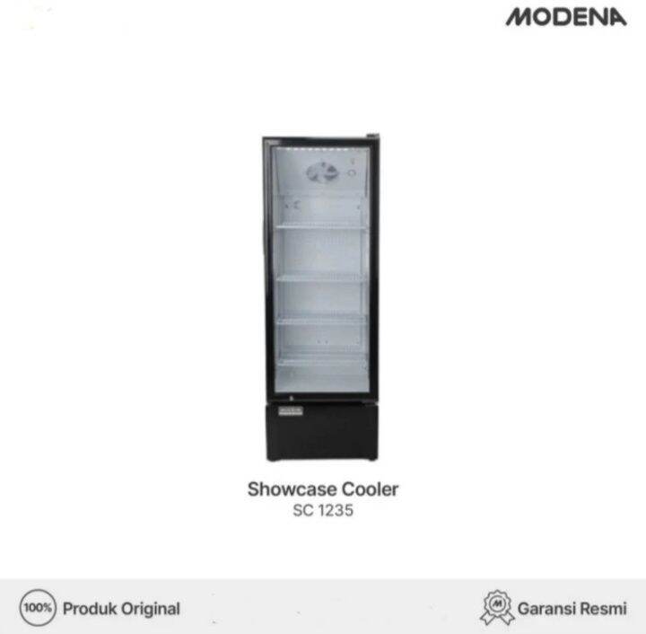 Showcase Modena SC-1235 | Kulkas kaca SC1235 230L 230 liter cooler ...