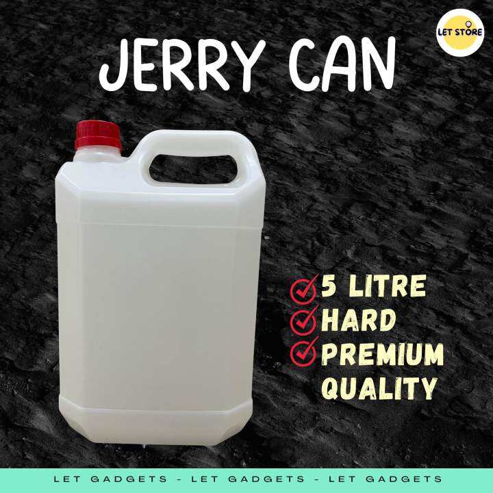 [5Litre] New 5L HDPE Bottle/ Tong Air / Jerry Can | Lazada